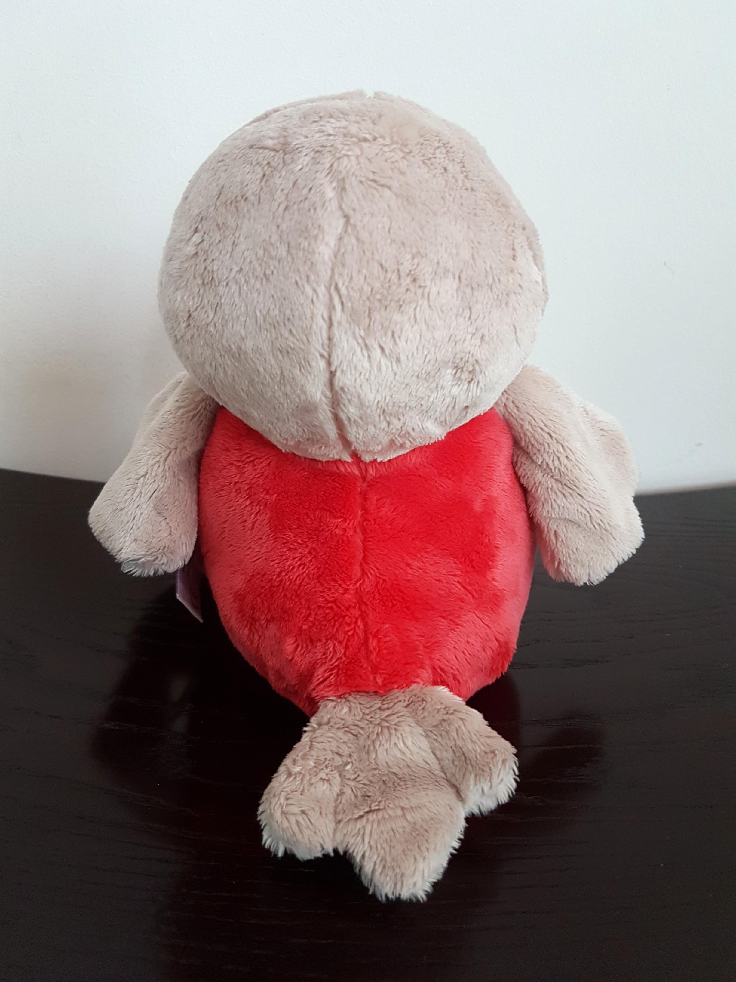 Limited Edition NICI 25cm Red Robin Bird Dangling Plush, Hobbies & Toys ...