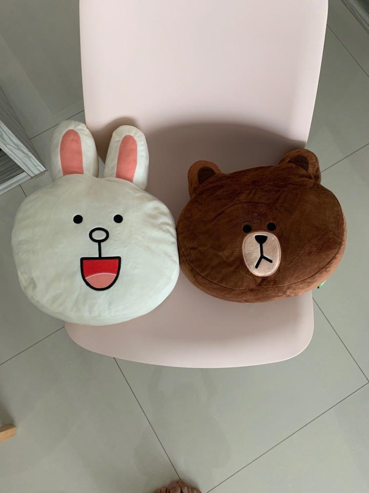 Line Cony and Brown, Hobbies & Toys, Toys & Games on Carousell