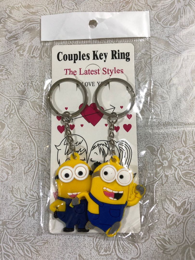 Minions key chain, Everything Else on Carousell