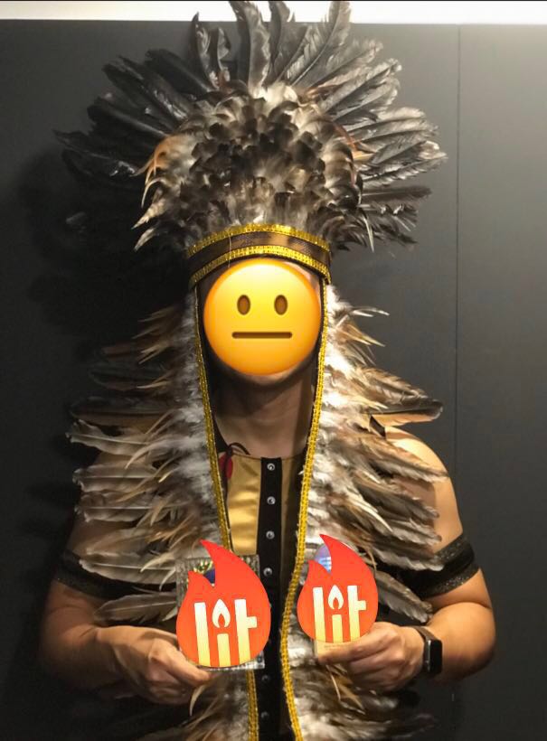 Native American / Red Indian Costume (Complete Set), Men's Fashion ...