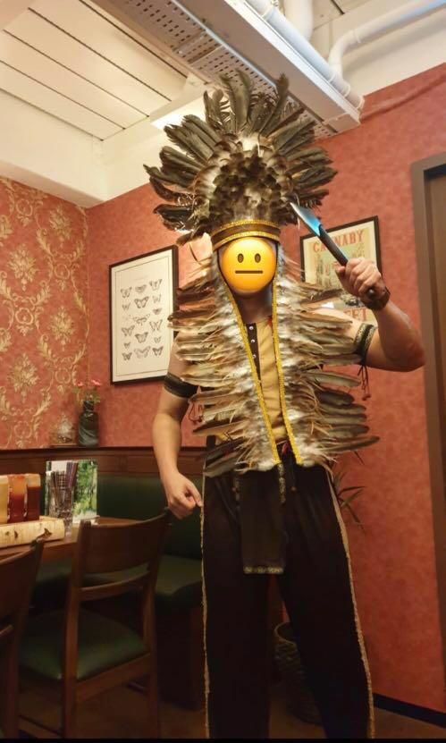 Native American / Red Indian Costume (Complete Set), Men's Fashion ...