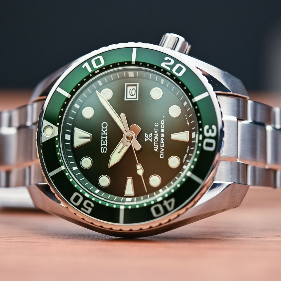 New Seiko Sumo (Green) Prospex Diver SPB103J1, Men's Fashion, Watches ...