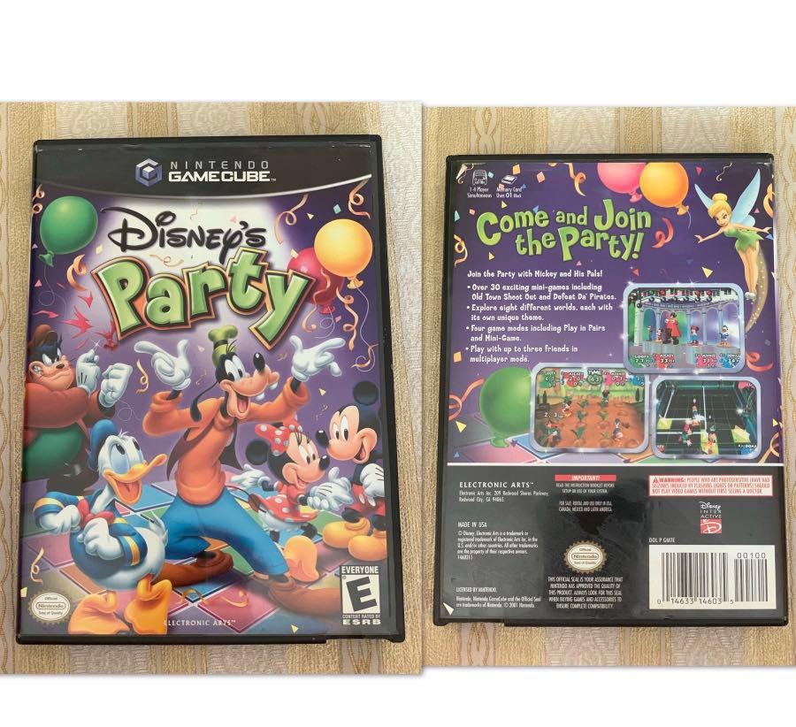 Nintendo GameCube Disney’s Party game, Video Gaming, Video Games ...