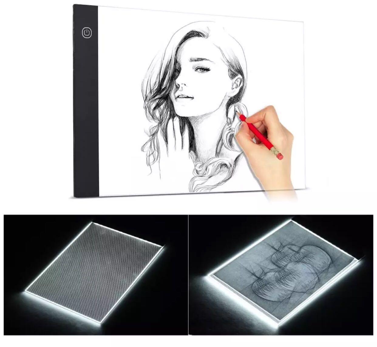 [PO] A4 LED Artist Tracing Drawing Lightbox LightPad Tracer Lite Pro ...