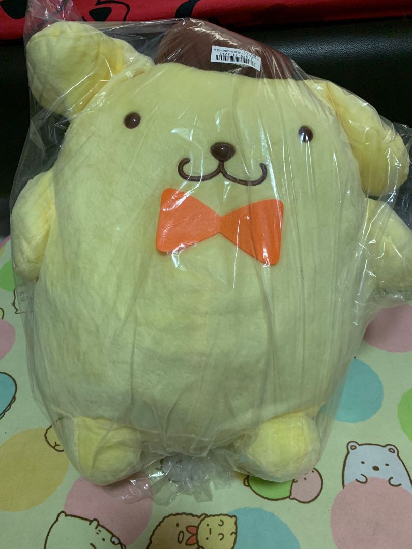 Pompompurin BIG, Toys & Games, Stuffed Toys on Carousell