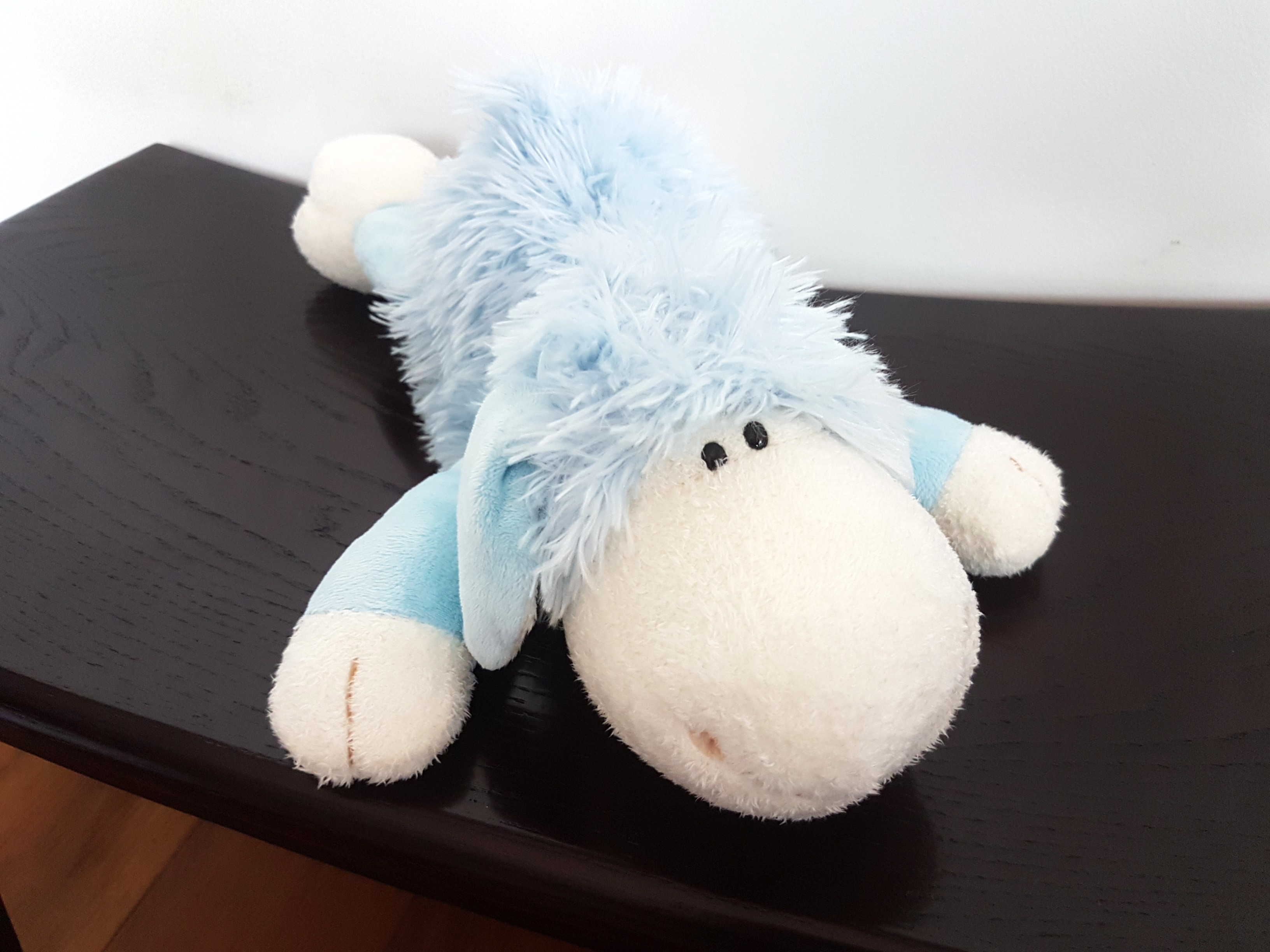 RARE Limited Edition NICI 35cm Blue Jolly Mah Sheep Lying Plush ...