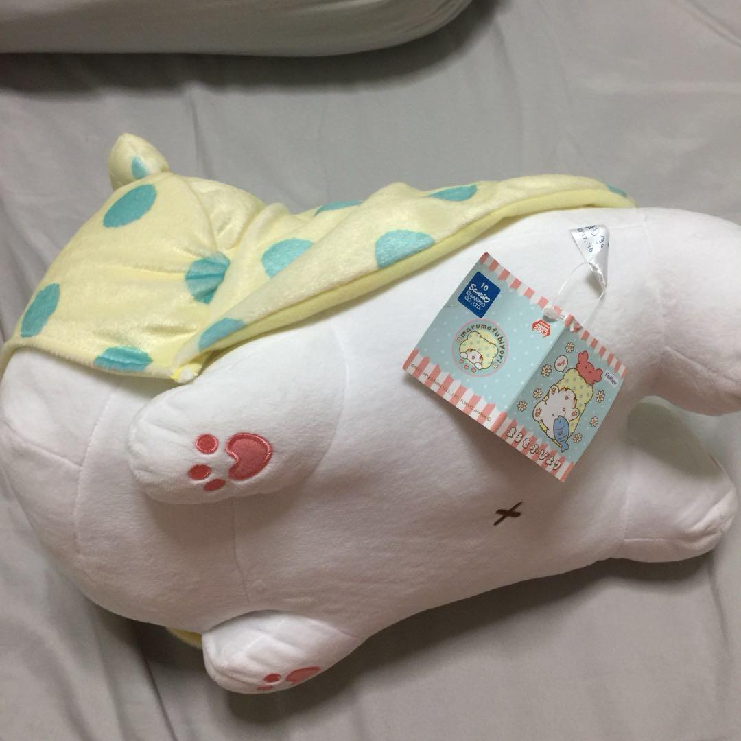 Sanrio Authentic Marumofubiyori soft toy plush about 40cm, Hobbies ...
