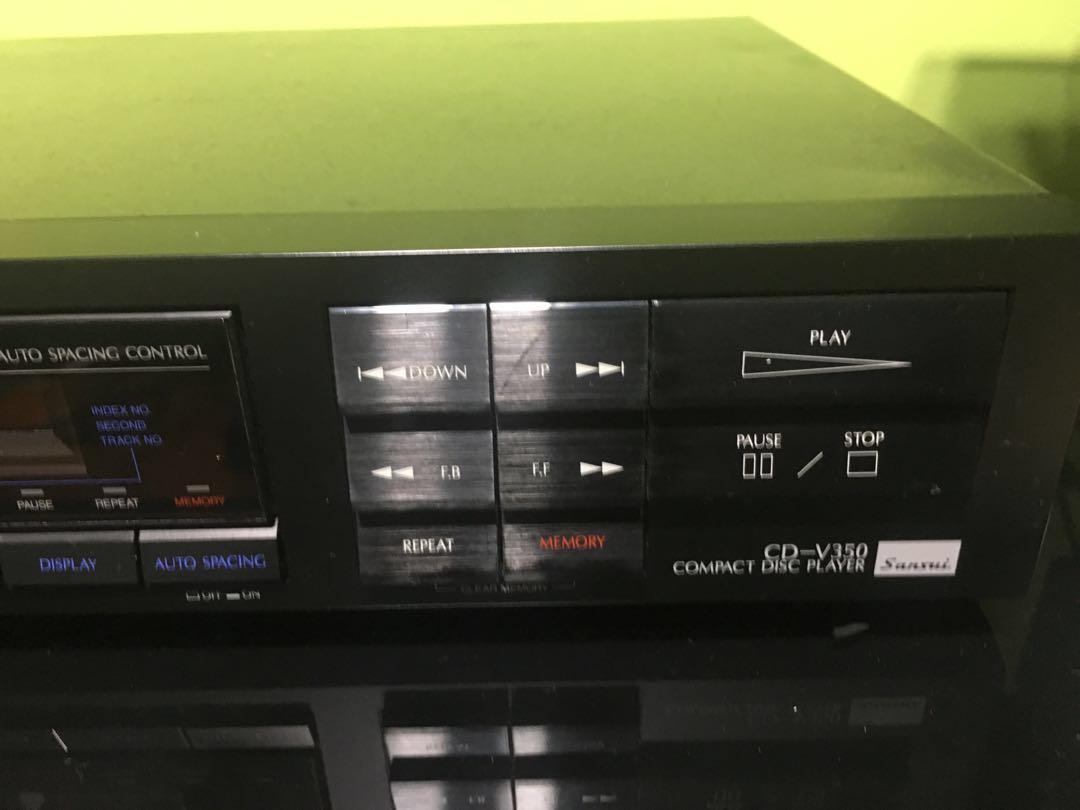 Sansui CD-V350 Player, Audio, Portable Music Players on Carousell