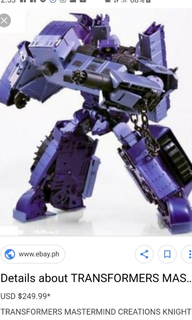 TRANSFORMERS MMC MASTERMIND CREATIONS KNIGHT MORPHER KM-03 CYCLOPS ...