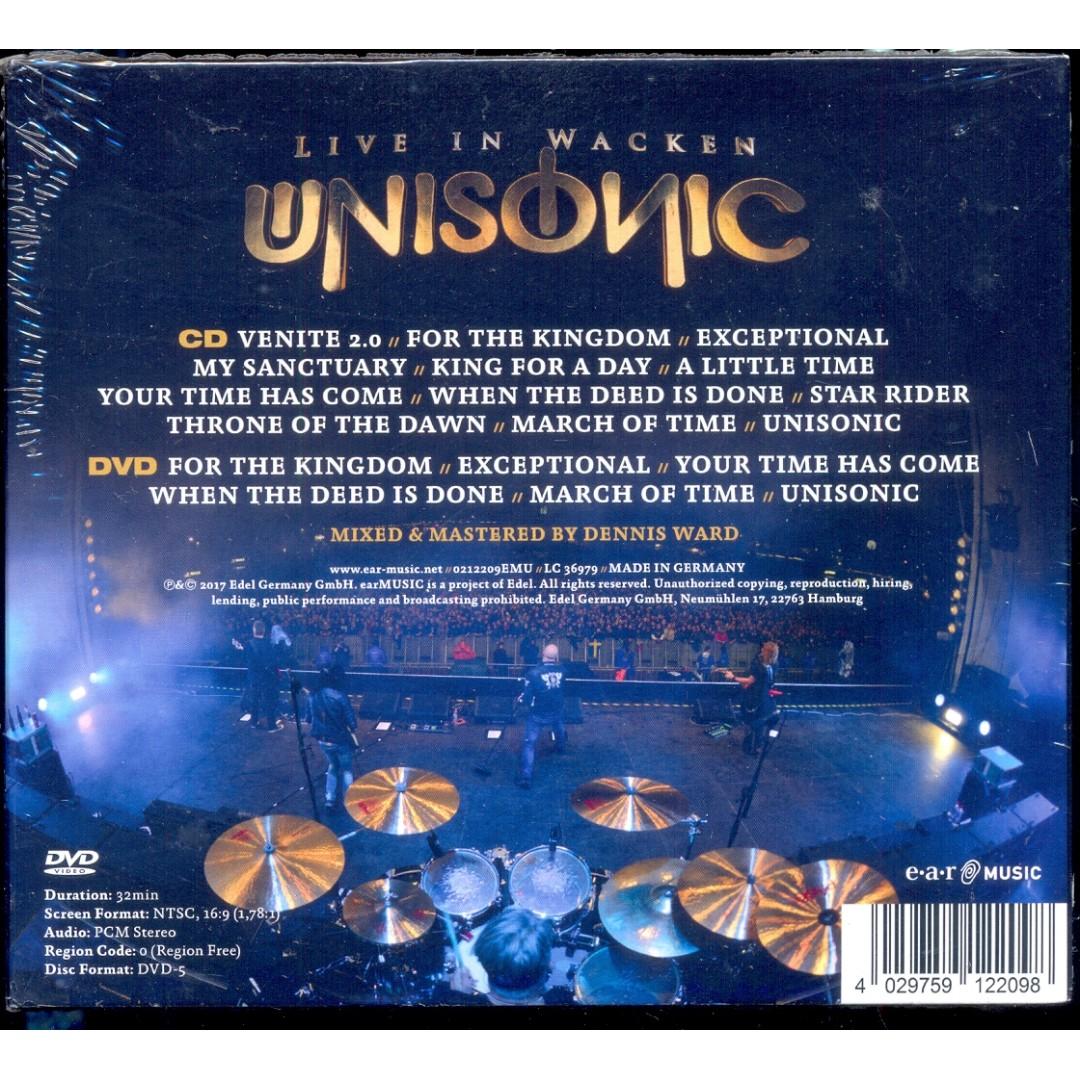 Unisonic Live In Wacken [ CD ], Hobbies & Toys, Music & Media, CDs ...