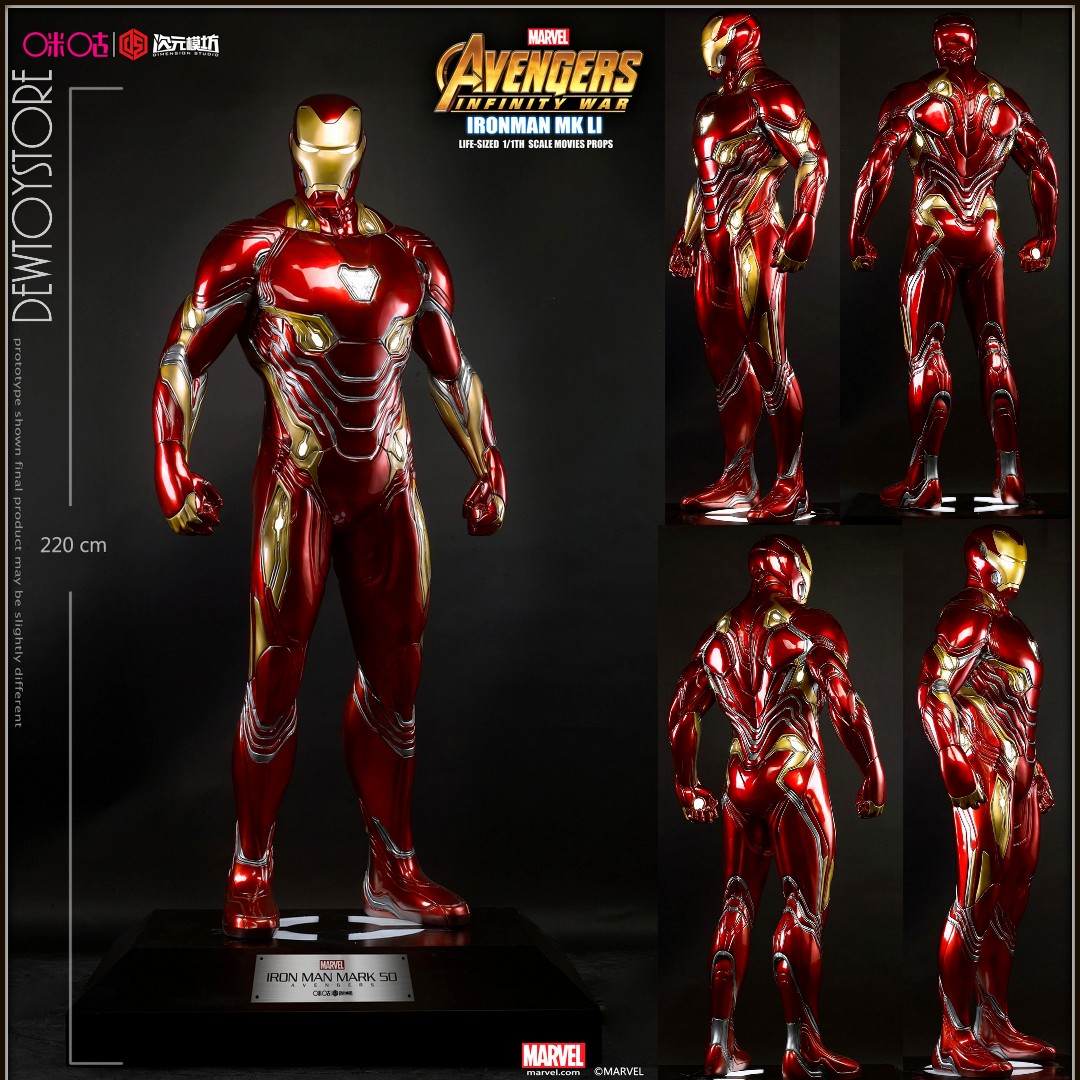 [Pre-order] Dimension Studio - 1/1 Scale Life-Sized Movie Prop - Marvel ...