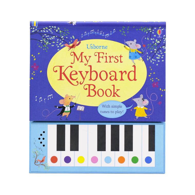 Usborne - My First Keyboard Book (全新發聲琴書）, 興趣及遊戲, 書本 & 文具, 小朋友書 - Carousell
