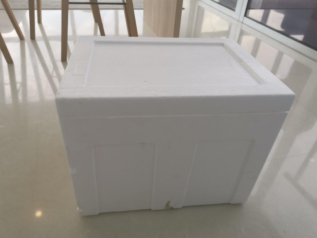 Used Styrofoam box, Everything Else on Carousell