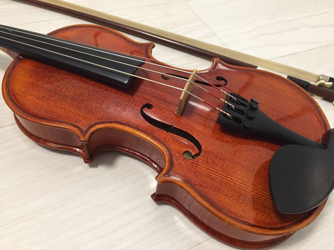 Violin Eurostring 300 1/8, Hobbies & Toys, Music & Media, Musical ...
