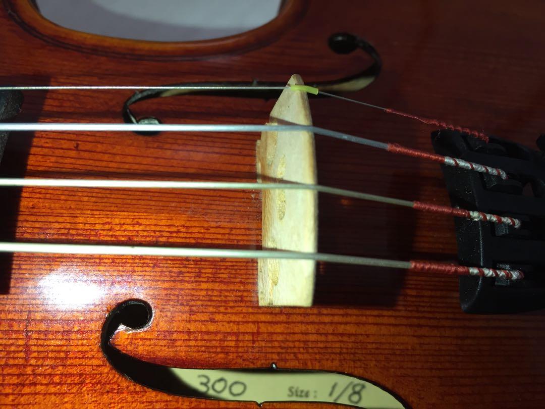Violin Eurostring 300 1/8, Hobbies & Toys, Music & Media, Musical ...