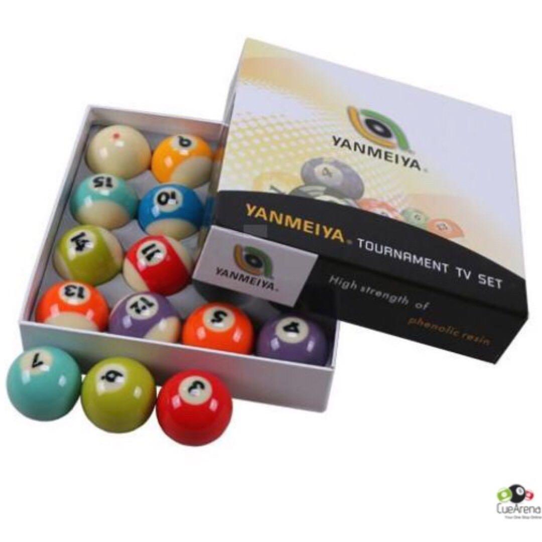 YanMeiYa Pool Cue Ball Set (1:1 Similar to Cyclop Cue Balls) / Pool ...