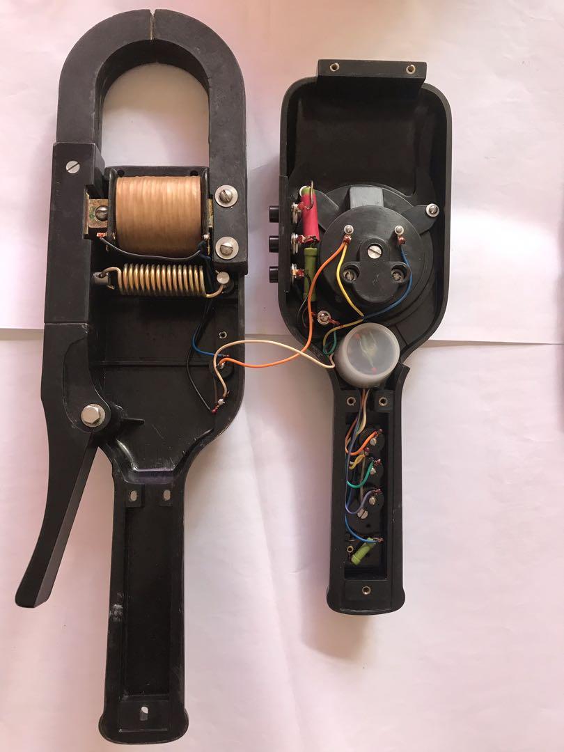 1973 Antique 600V/1000amp Tong meter with casing., Hobbies & Toys ...