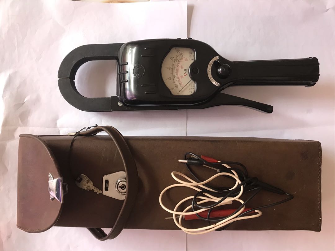 1973 Antique 600V/1000amp Tong meter with casing., Hobbies & Toys ...