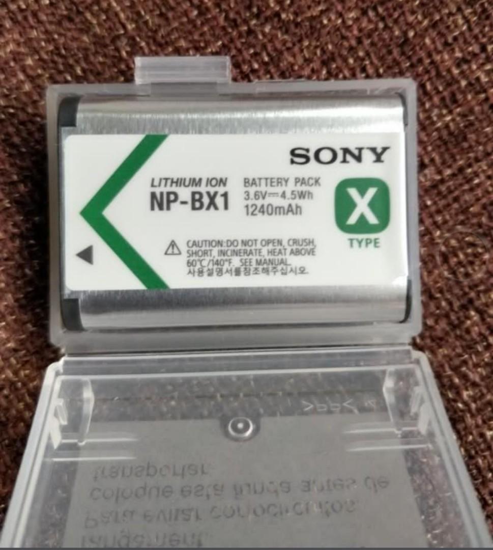 BNIB original Sony NP-BX1 X-Series Rechargeable Battery Pack with ...