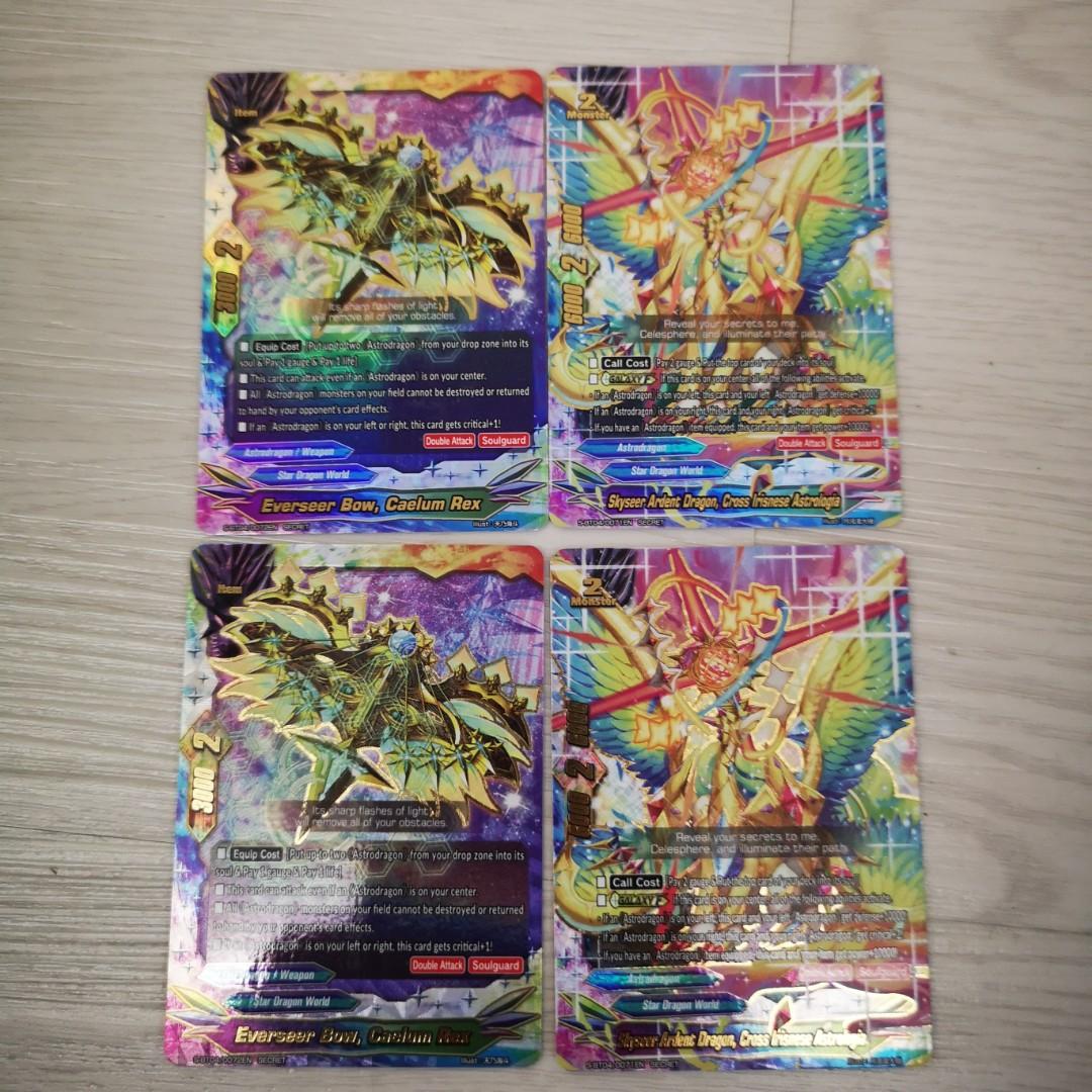 Buddyfight SBT04 Astrodragon secrets sets, Hobbies & Toys, Toys & Games ...