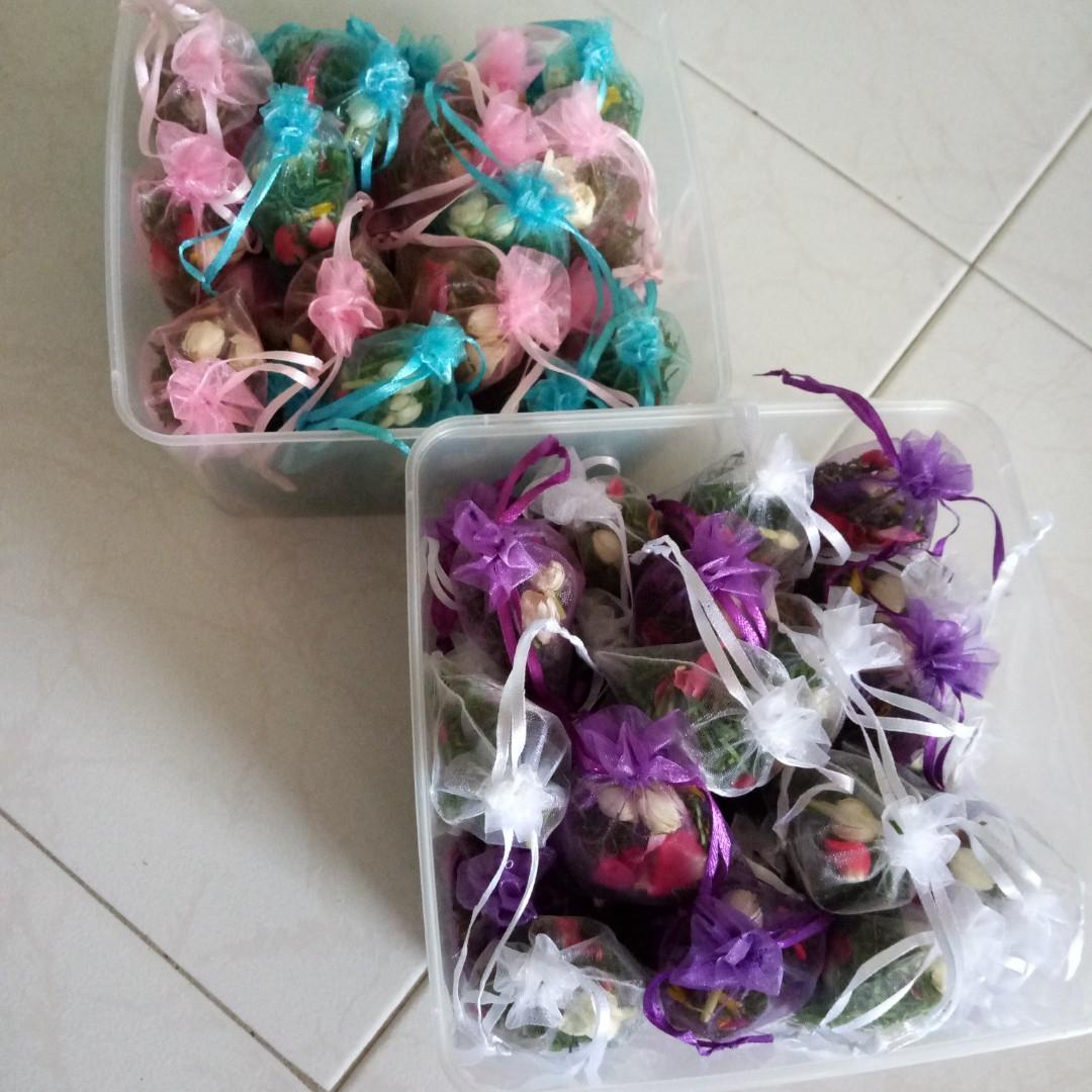 Bunga Rampai in small pouch, Furniture & Home Living, Home Decor, Other ...