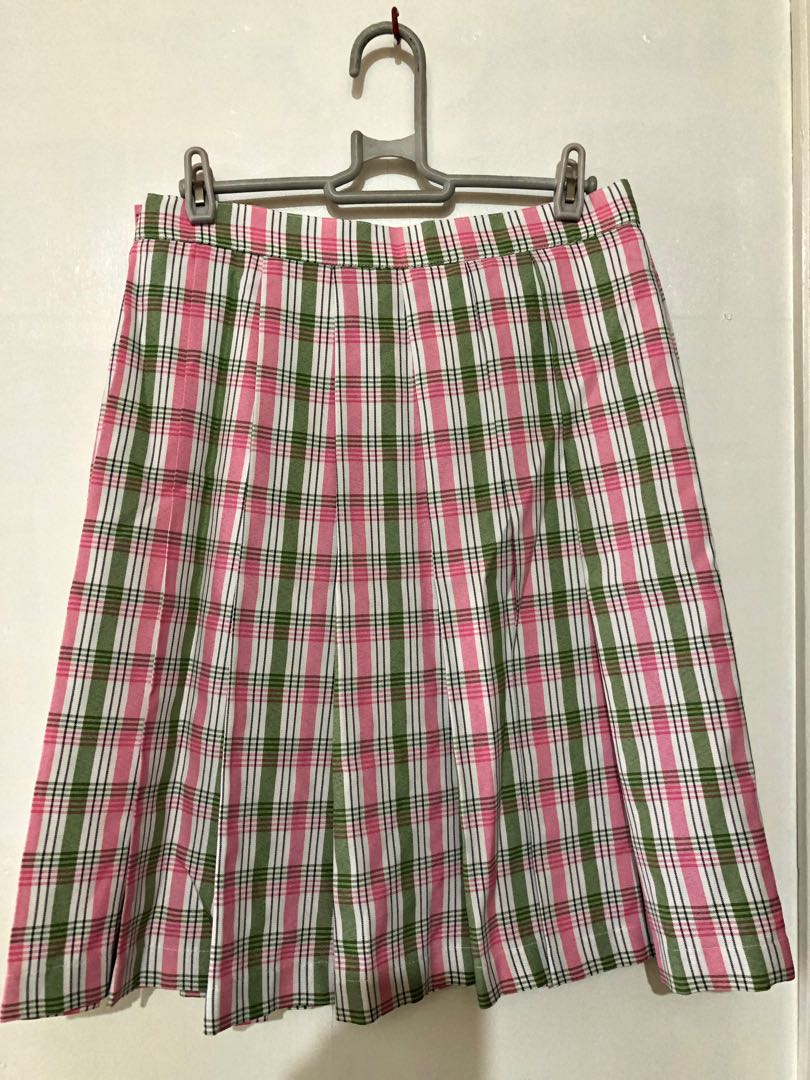 CEU SHS Uniform for Ladies - Skirt Only(checkered), Women's Fashion ...