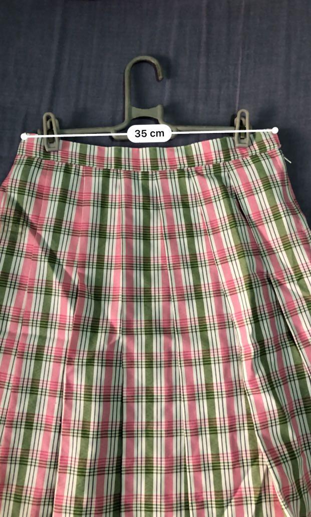 CEU SHS Uniform for Ladies - Skirt Only(checkered), Women's Fashion ...
