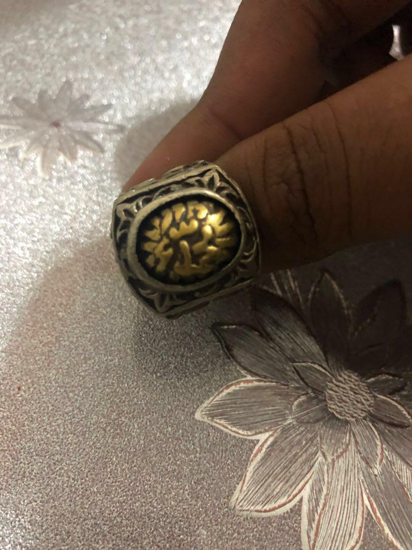 Cincin besi kuning kalimah Nabi Muhammad S.A.W, Everything Else on ...