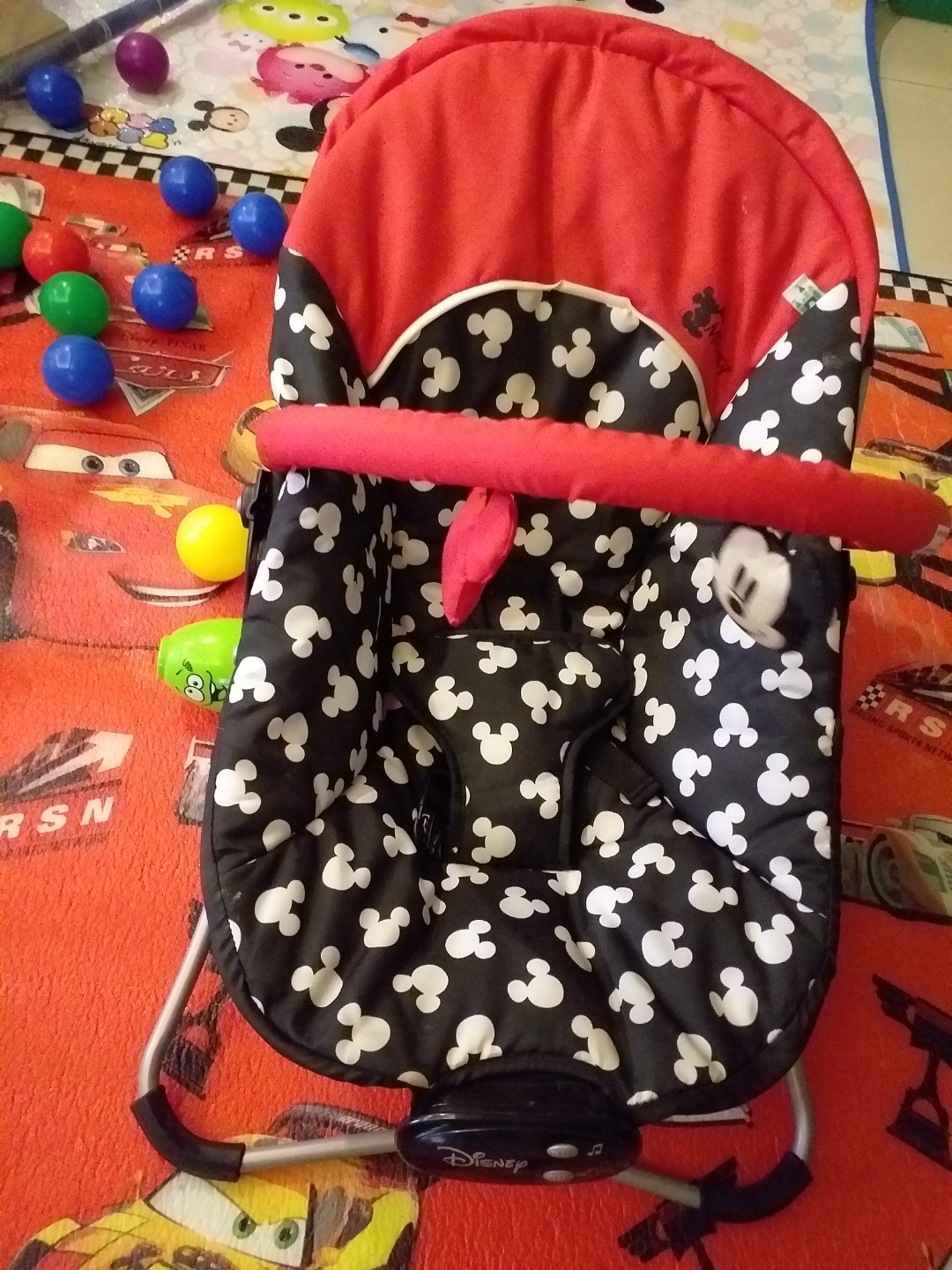 Disney Mickey Mouse Infant rocker chair, Babies & Kids, Nursing ...