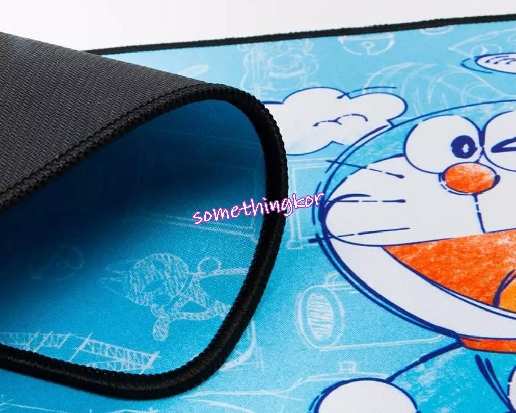 Doraemon mouse long pad 多啦A夢 長型滑鼠墊, 電腦＆科技, 電腦周邊及配件, 電腦滑鼠及相關產品 - Carousell