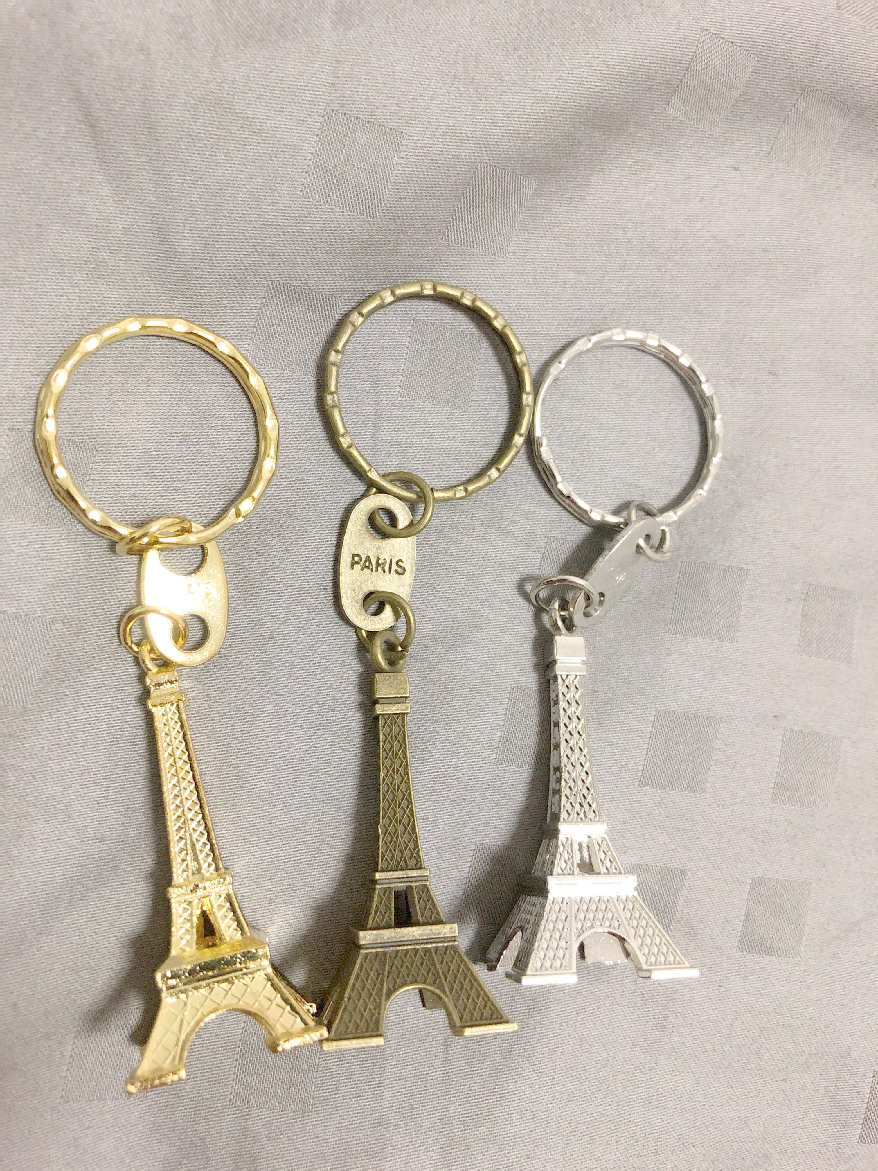 Eiffel Tower keychain, Everything Else on Carousell