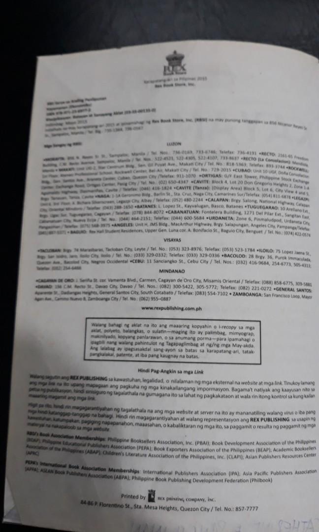 Grade 9 AP txtbk, Hobbies & Toys, Books & Magazines, Assessment Books ...