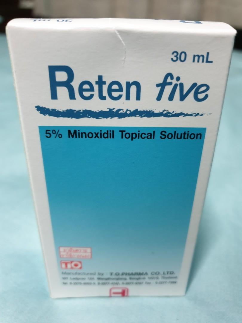Hair loss Solution minoxidil for Men women Reten Five 5% Minoxidil ...