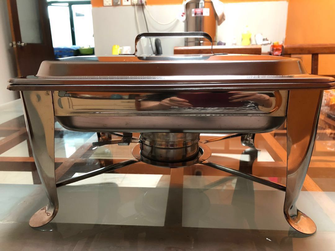 Half size chafing dish, Furniture & Home Living, Kitchenware ...
