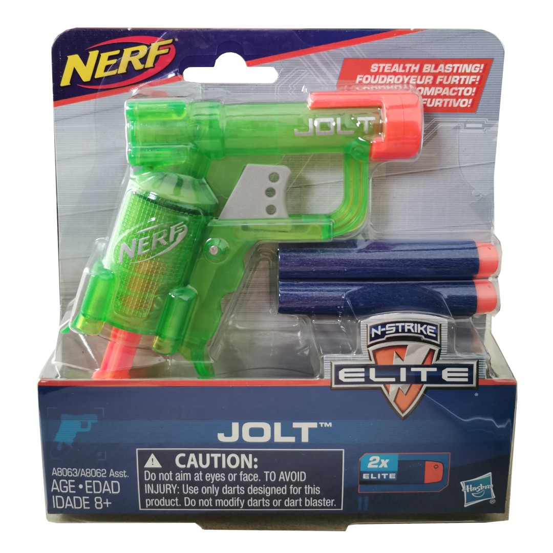 Hasbro Nerf N-Strike Elite Jolt Blaster, Hobbies & Toys, Toys & Games ...