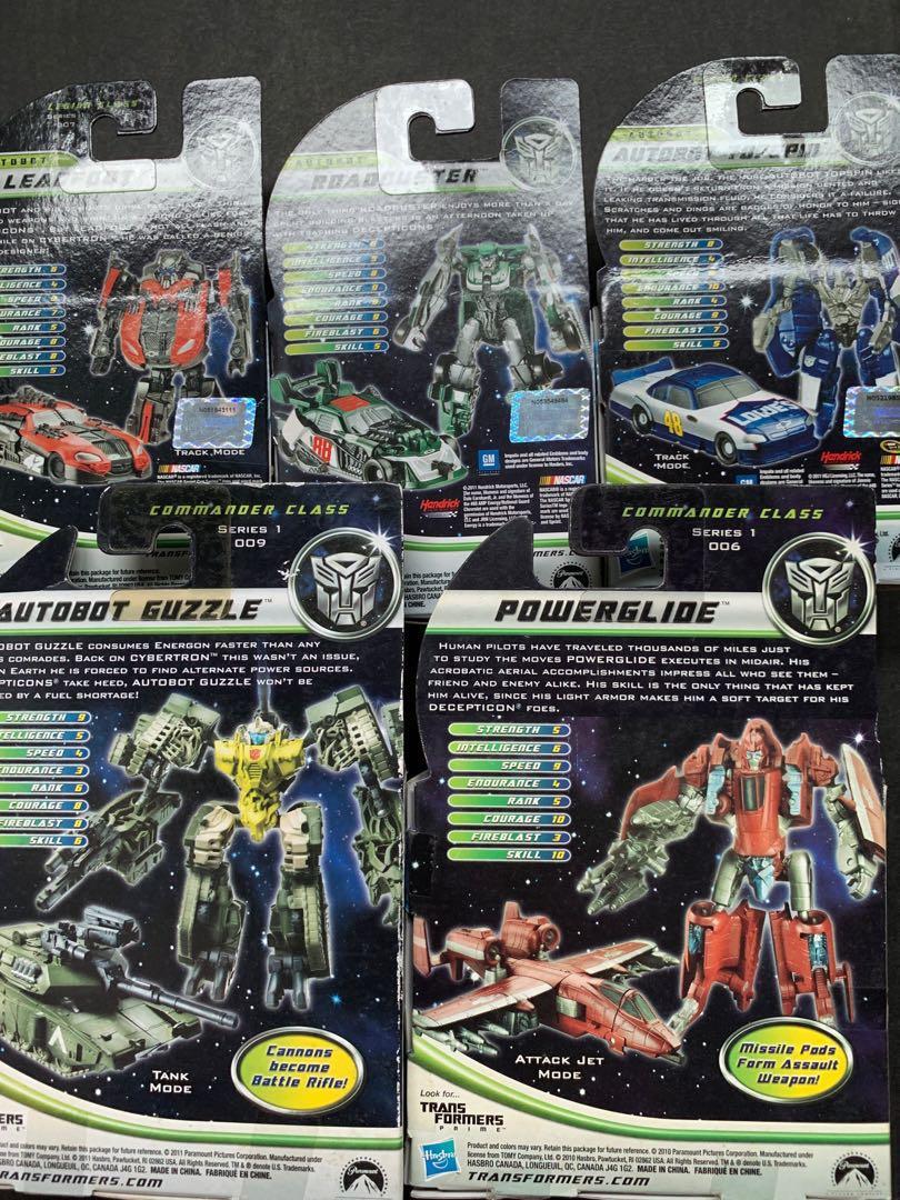 Hasbro Transformers DOTM Cyberverse Figures Set - Guzzle/Powerglide ...