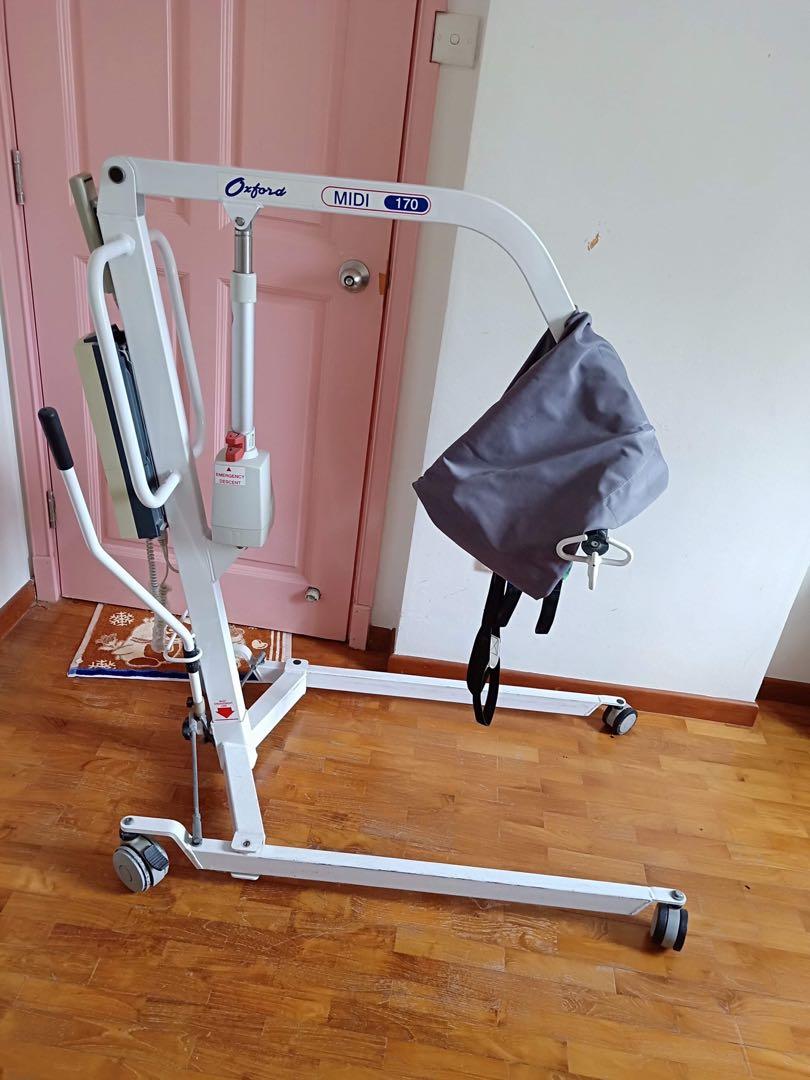 Hospital hoister with remote control and canvas wrap, Health ...