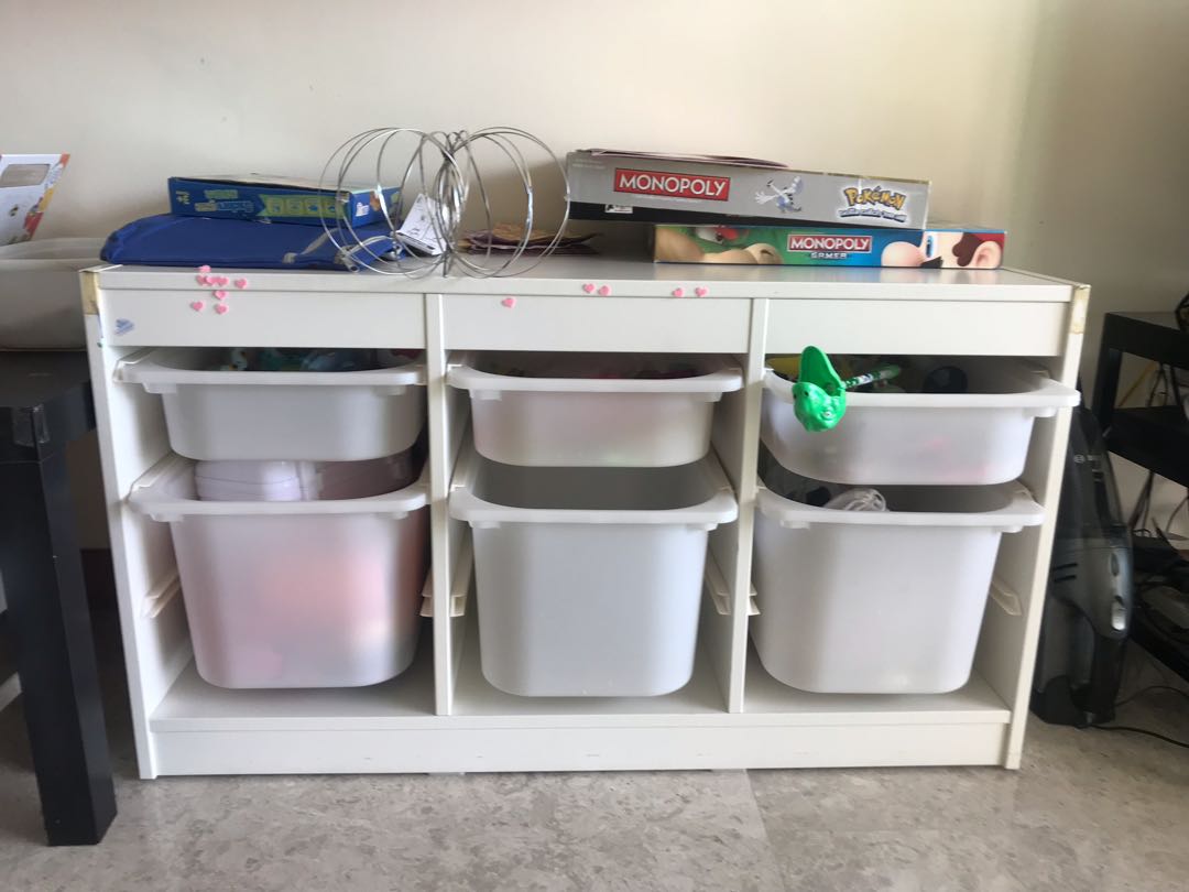 IKEA toy storage, Furniture & Home Living, Home Improvement ...