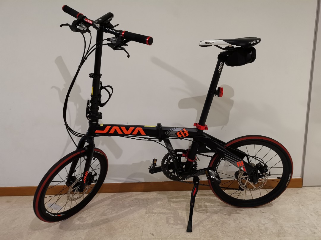 Java FIT Foldable Bicycle for Sale (Red), Sports Equipment, Bicycles ...
