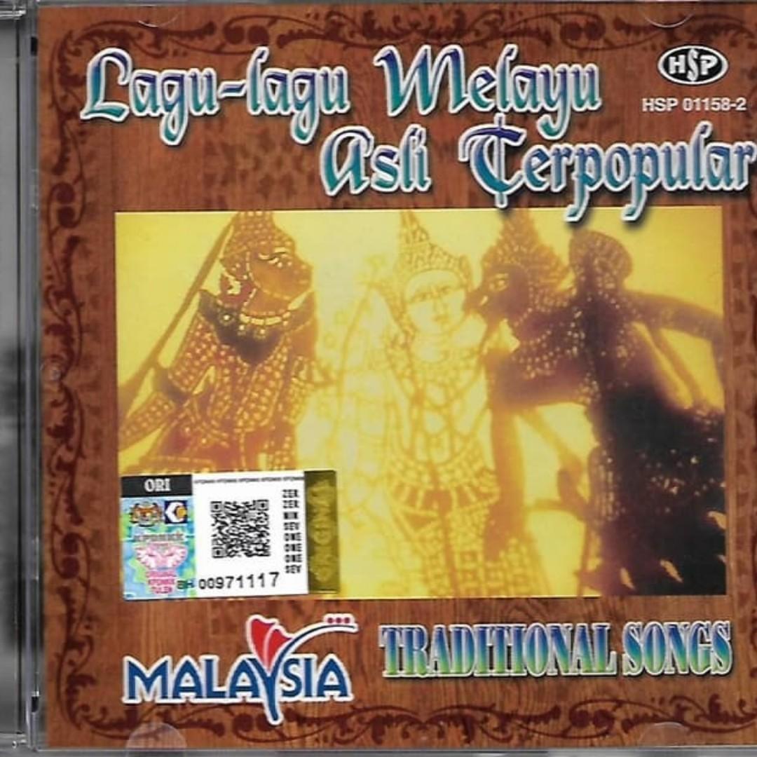 Lagu-Lagu Melayu Asli Terpopular CD Malaysia Traditional Songs S.M ...