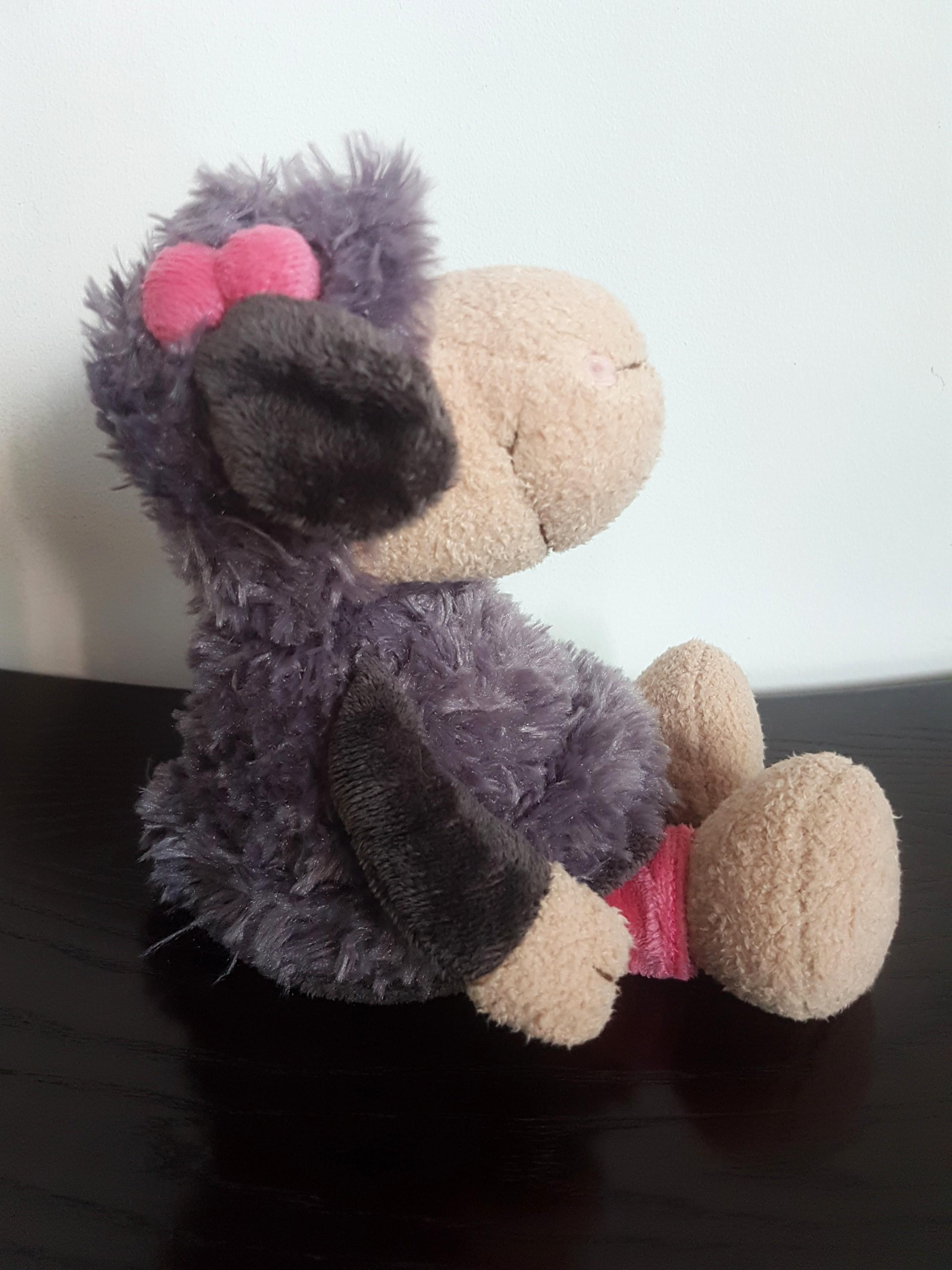 Limited Edition NICI 25cm Jolly Lucy & Jolly Lenny Mah Sheep Dangling Plushes (Set Of 2 ...