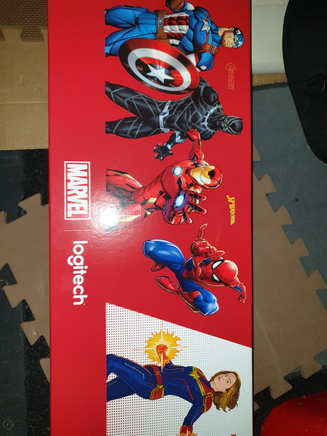 logitech marvel avengers limited edition mouse, Computers & Tech, Parts ...