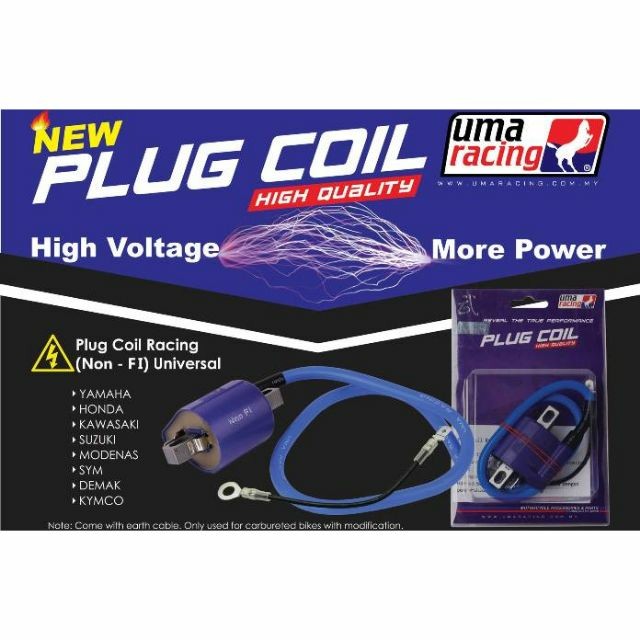 Uma Racing Plug Coil Yamaha Rxz Yamaha Sniper Yamaha Spark Lc 135 Nova ...