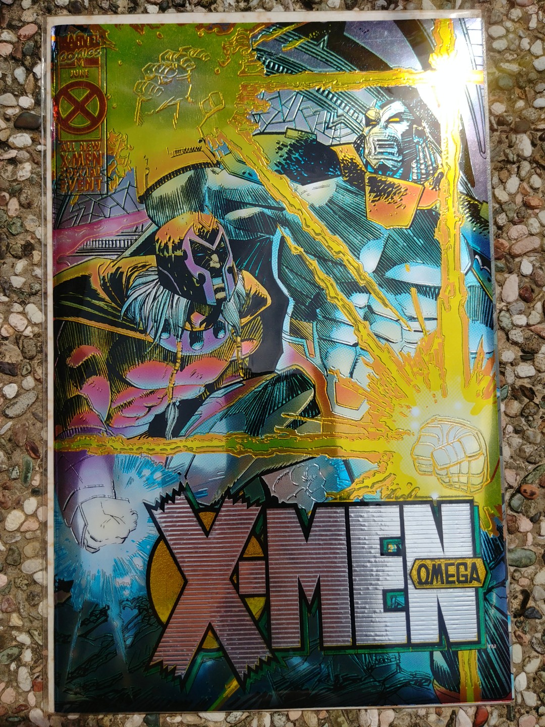 Marvel X-men Omega Foil limited copy, Hobbies & Toys, Books & Magazines ...