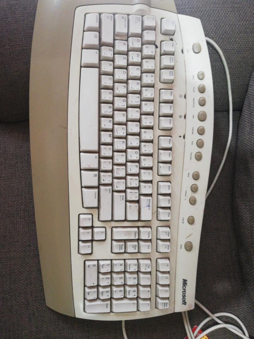microsoft keyboard classic vintage, Computers & Tech, Parts ...