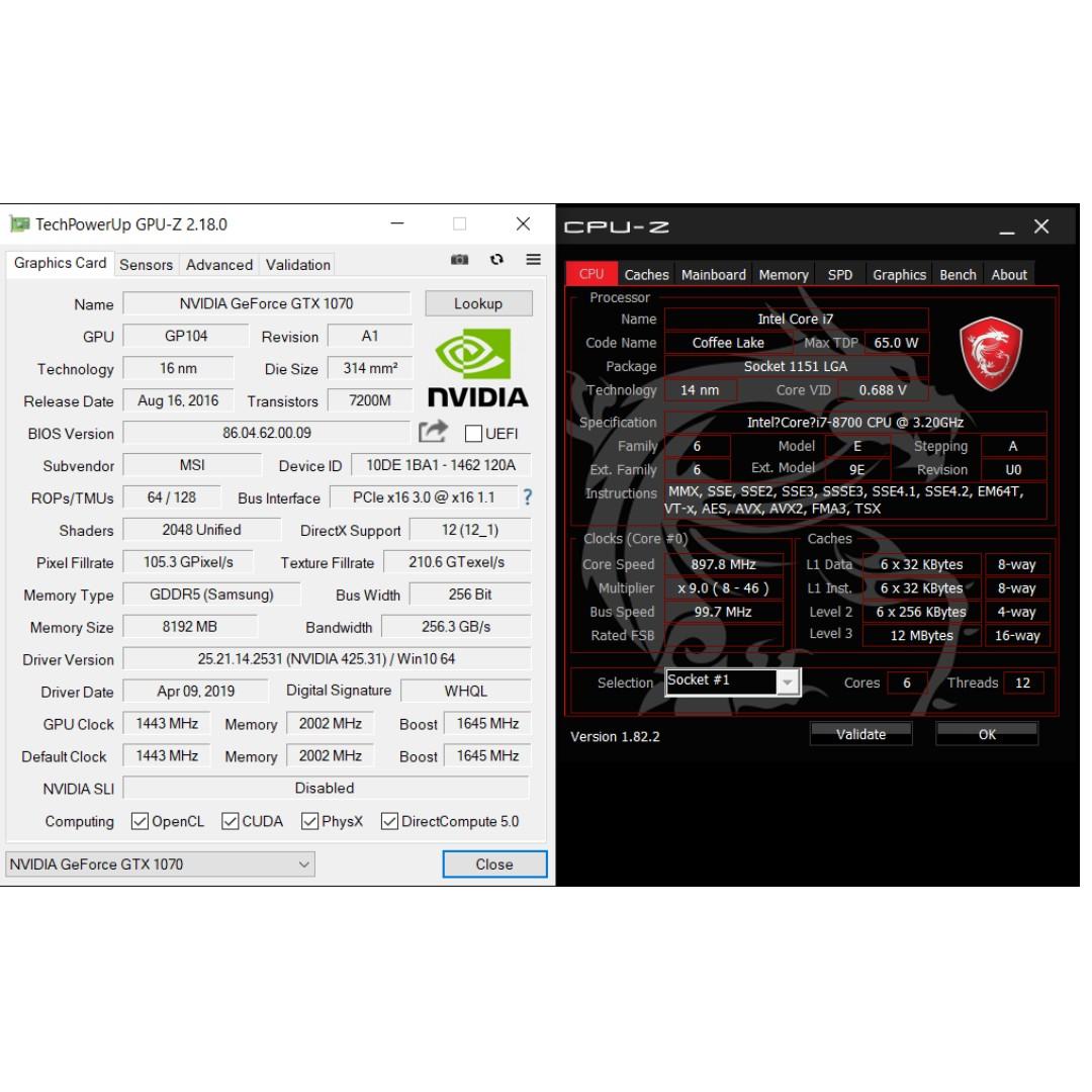MSI Vortex G25 ~4Litre Small Gaming PC., Computers & Tech, Parts & Accessories, Computer Parts ...