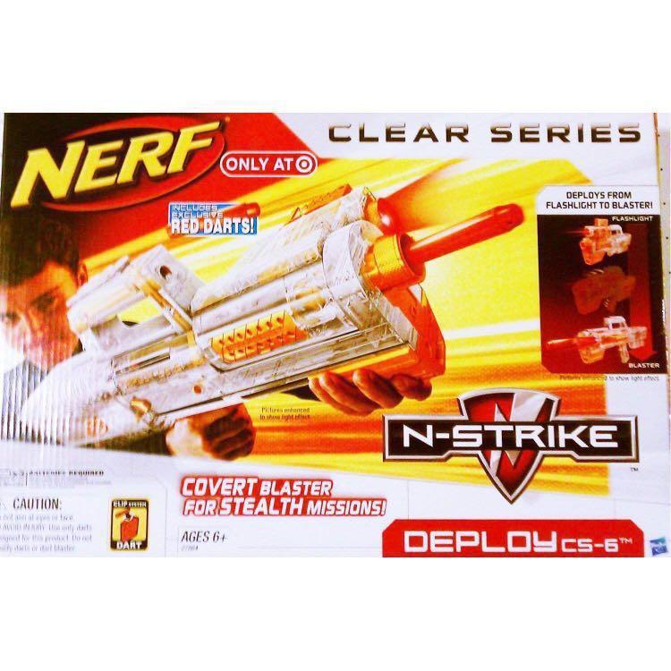 Nerf Deploy Clear Series Hobbies And Toys Toys And Games On Carousell