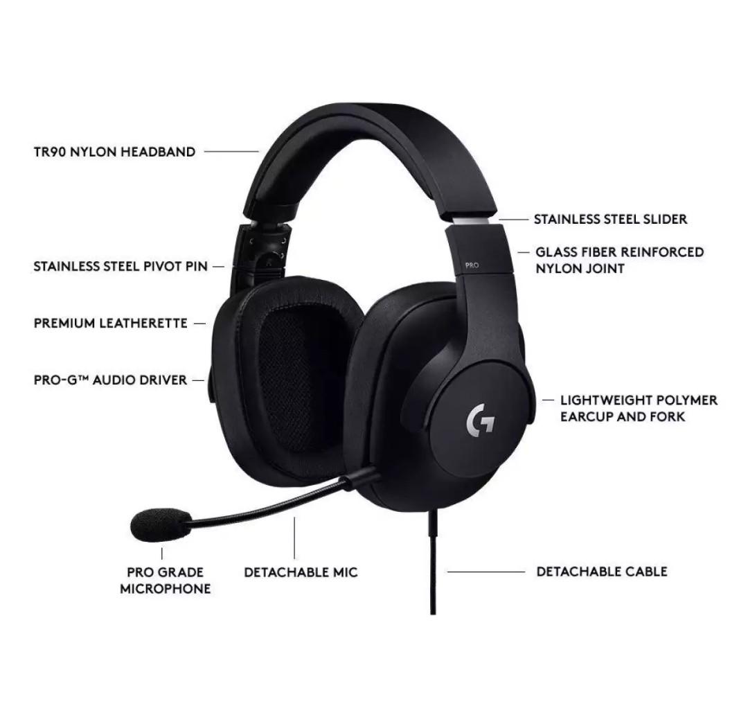 [New] Logitech G Pro Headser, Audio, Headphones & Headsets on Carousell