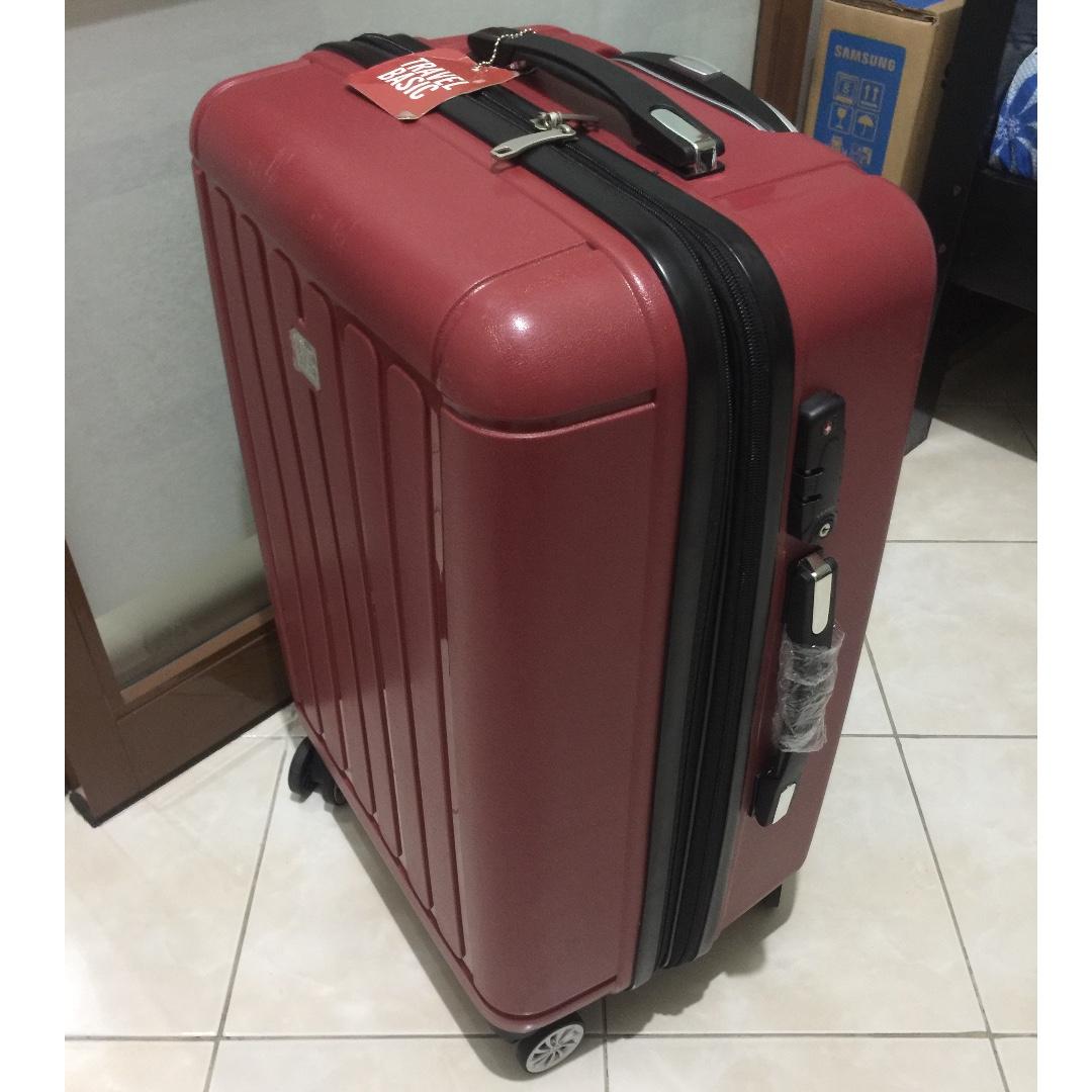 New Travel Basic Luggage, Men's Fashion, Bags, Briefcases on Carousell