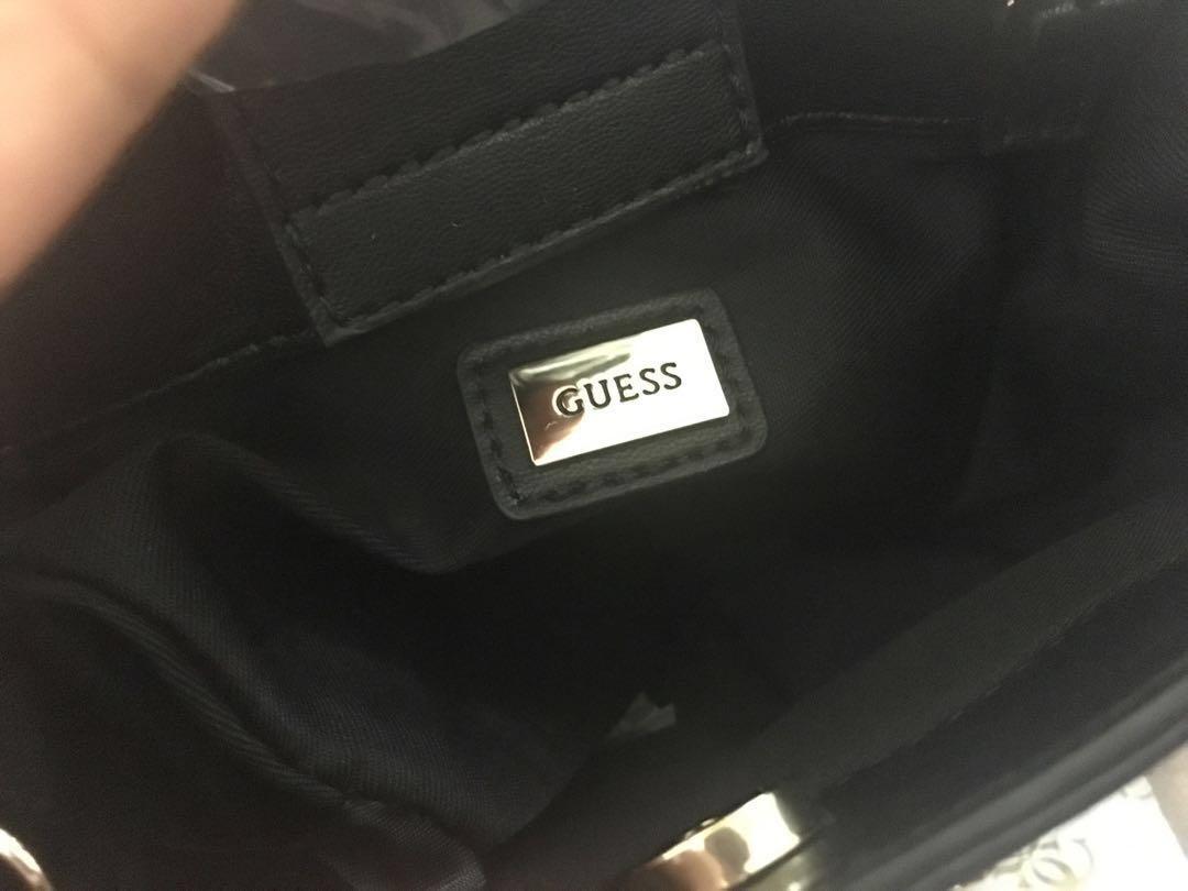 Original Guess Taylor Mini Satchel Crossbody, Women's Fashion, Bags ...